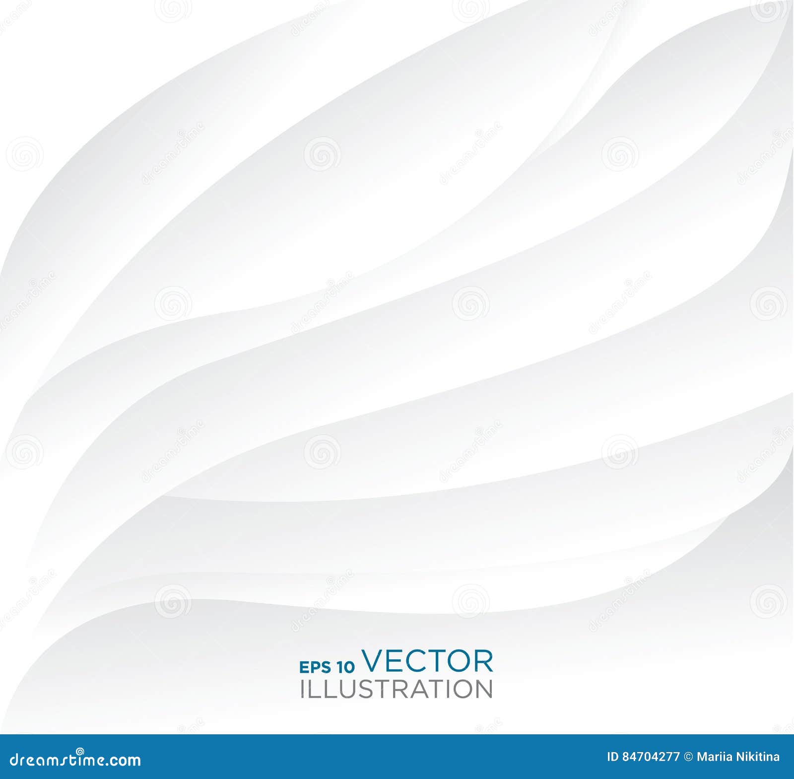 Abstract White Background with White Waves. Stock Vector - Illustration ...