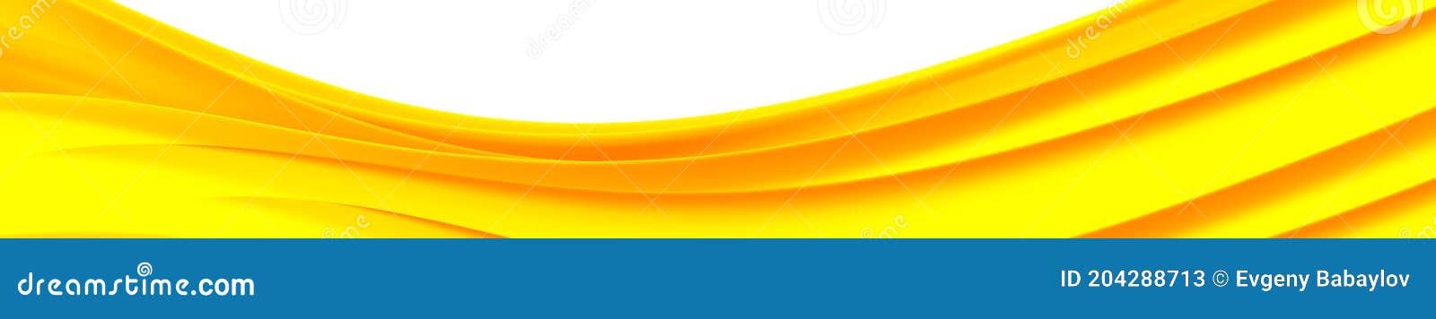Abstract White Background with Yellow Wavy Lines - Vector Stock Vector ...