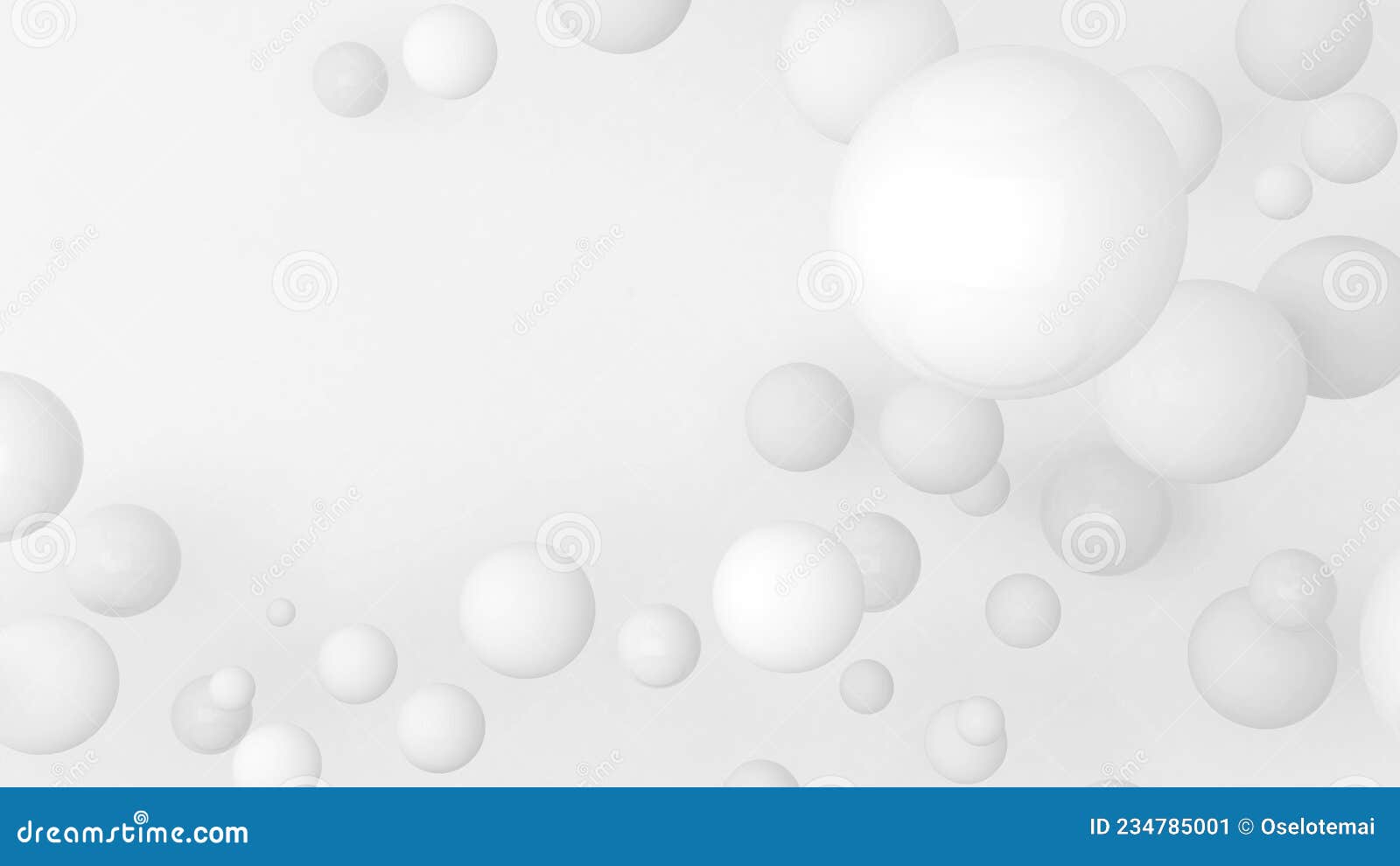 Abstract White Ball on a White Background Stock Illustration ...