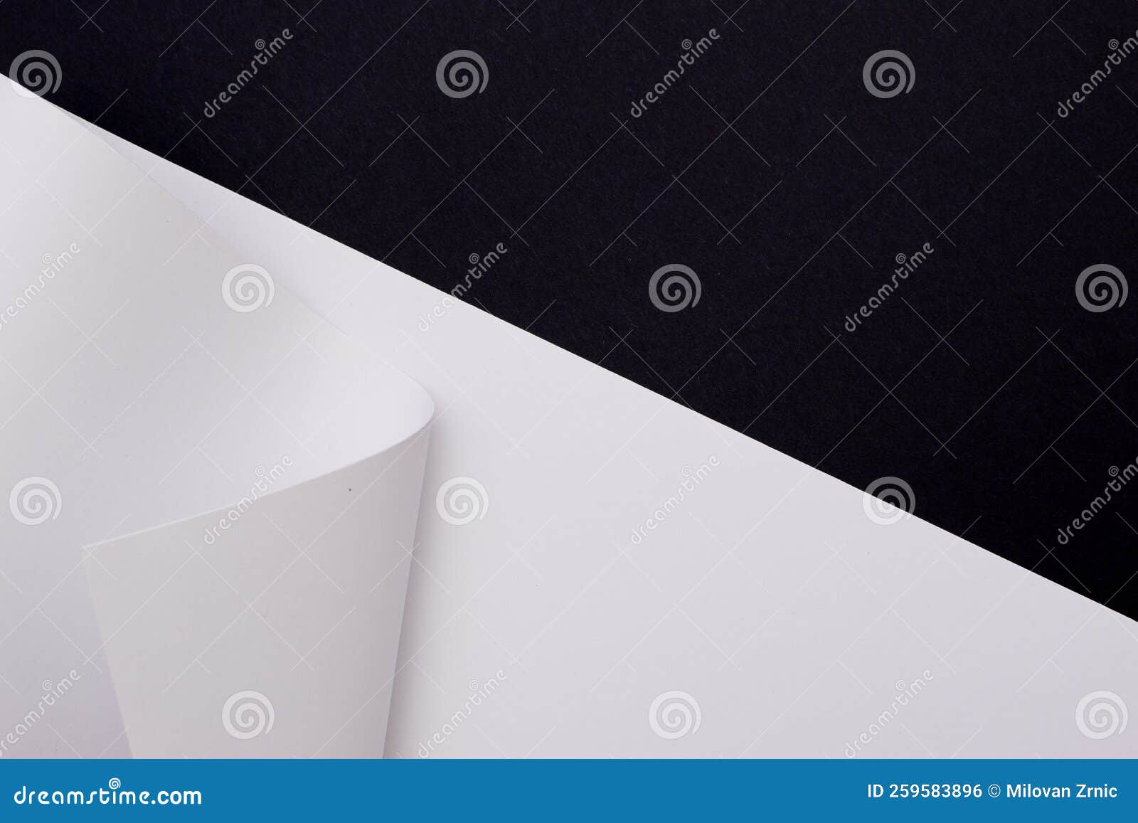 Abstract White and Black Divided 3d Background Stock Photo - Image of ...
