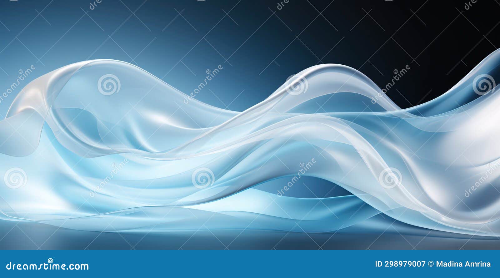 Abstract White Blue Flow Background. Stock Image - Image of motion ...