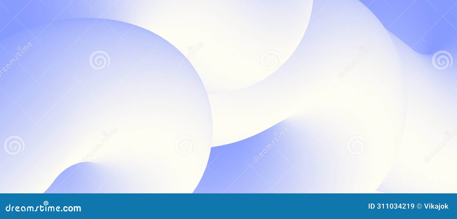 Abstract White Blue Fluid Gradient Background. Wavy Curved Flow Poster ...