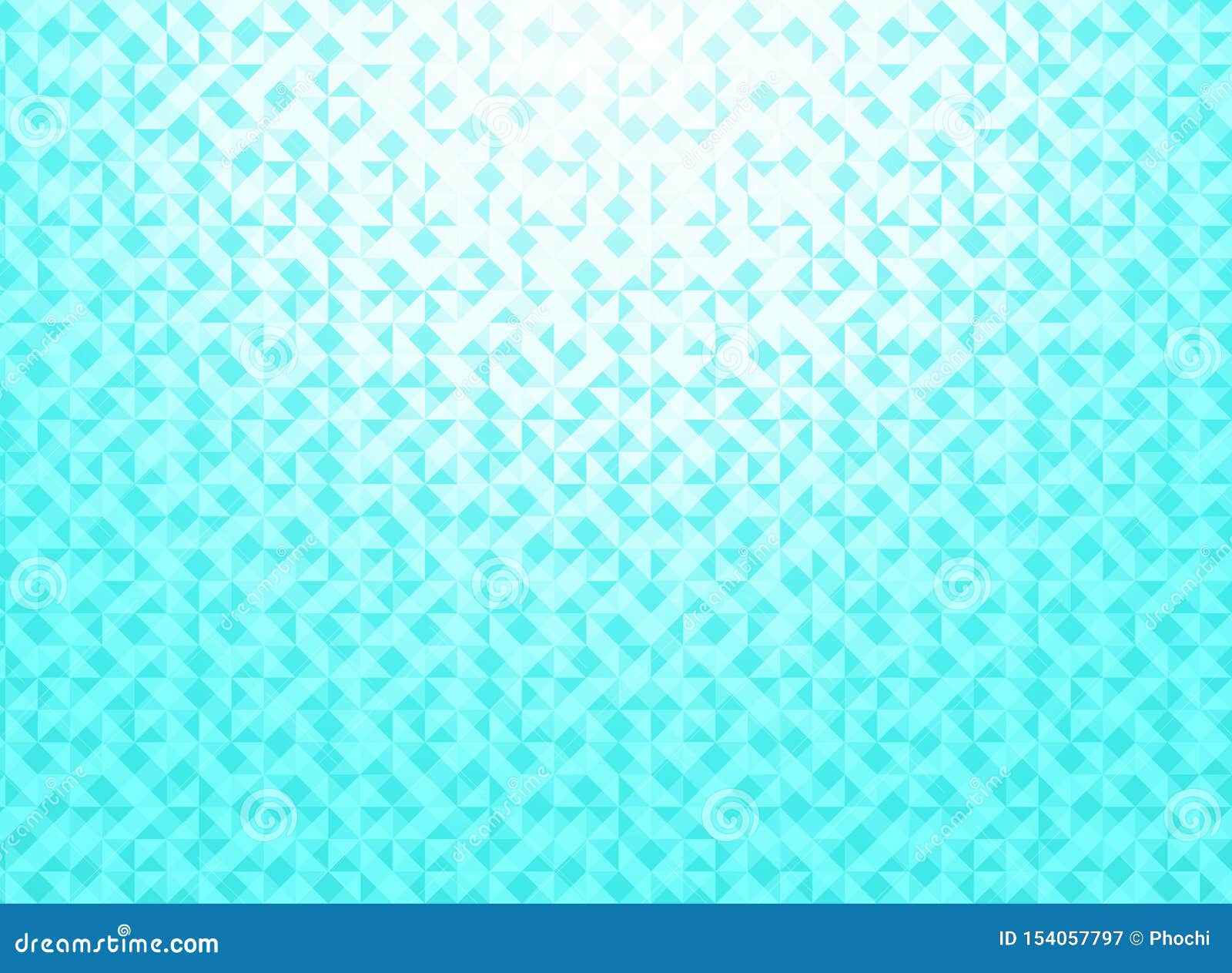 Abstract White and Blue Mint Gradient Color Geometric Triangles Pattern ...