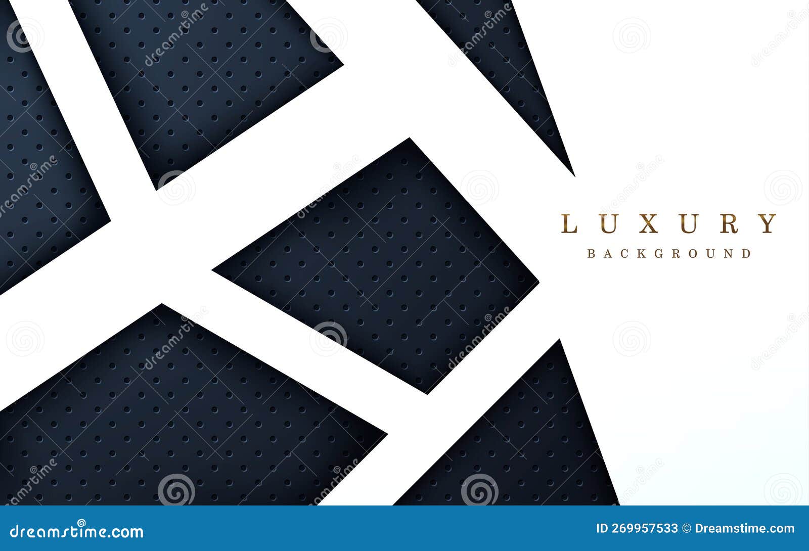 Abstract White Blue Navy Gradient Overlap Layers with Circle Texture ...