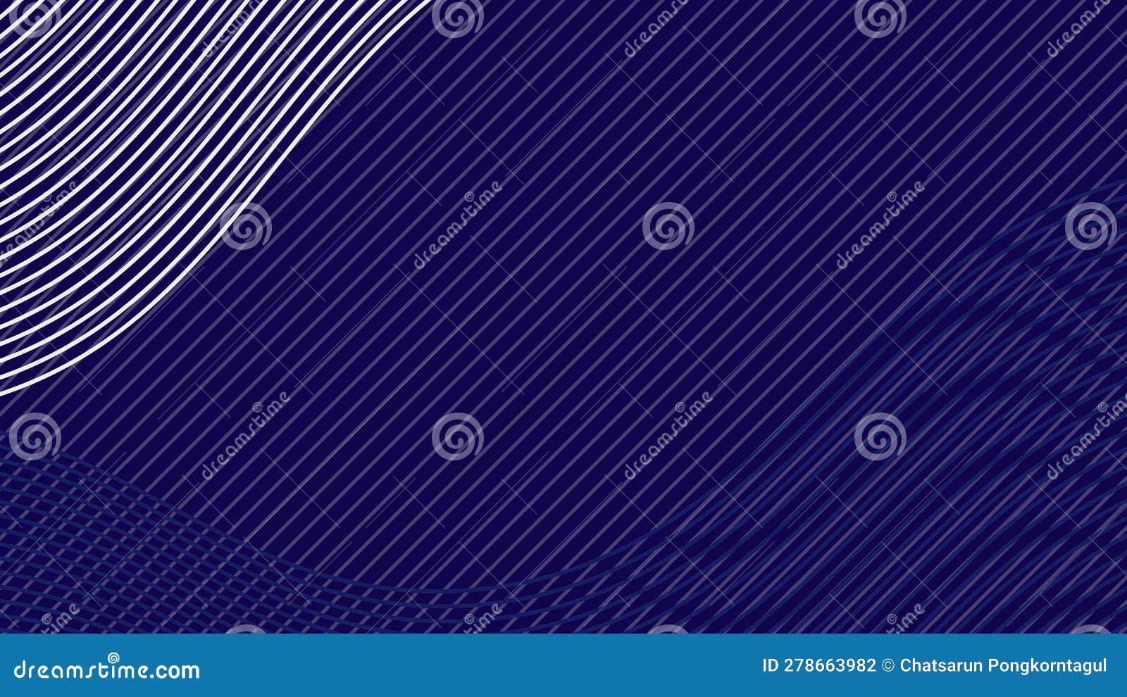 Abstract White and Blue Pattern of Lines on Blue Background Stock ...