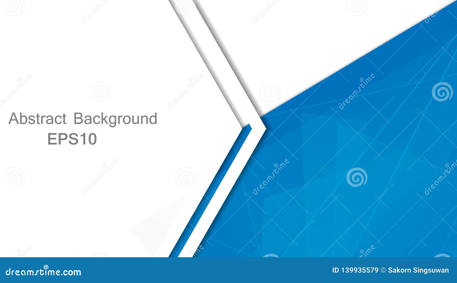 Abstract White and Blue Shape Background. Illustration Vector Design ...