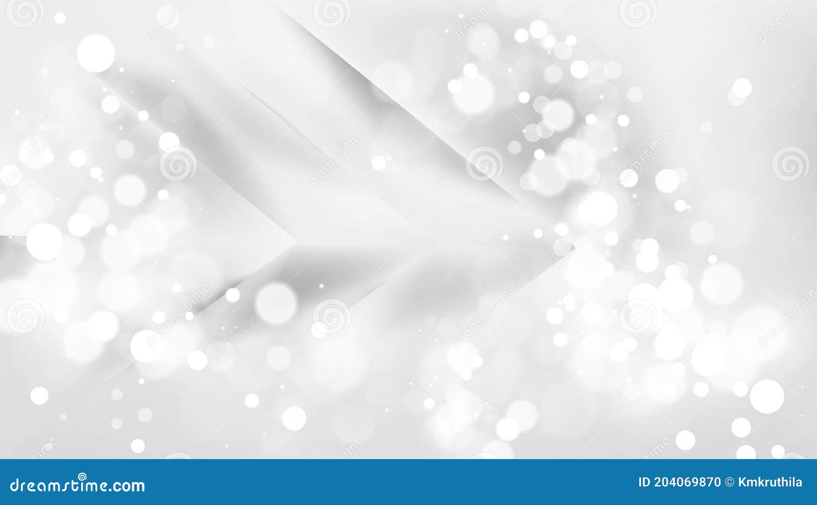 Abstract White Blurred Lights Background Vector Stock Illustration ...