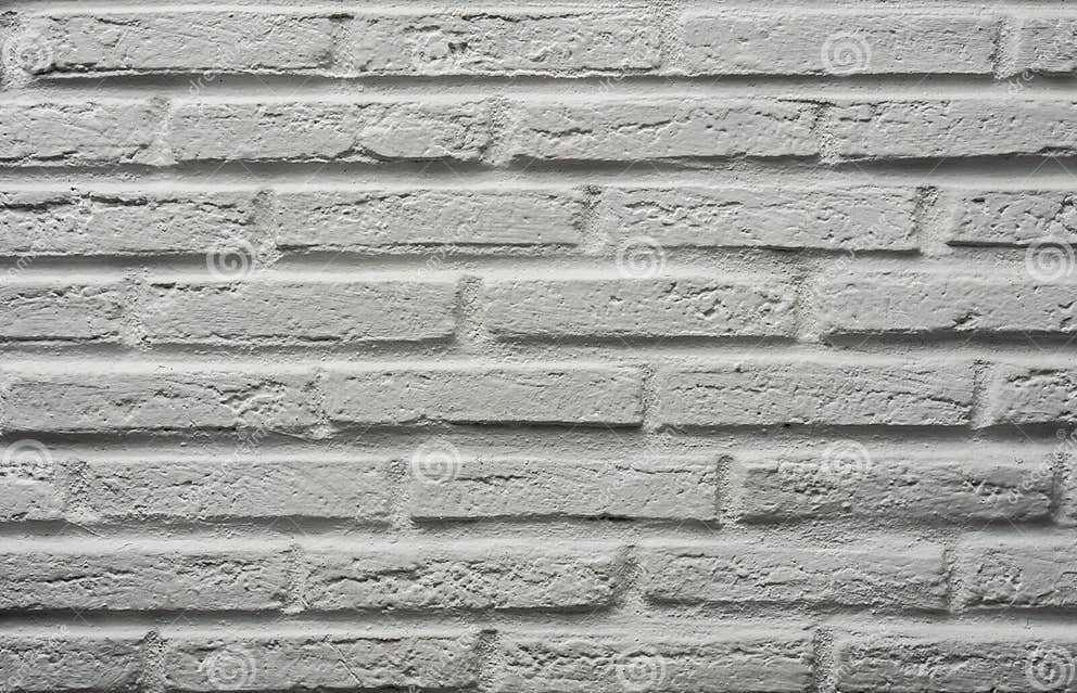 Abstract White Brick Wall Texture for Pattern Background. White Clay ...