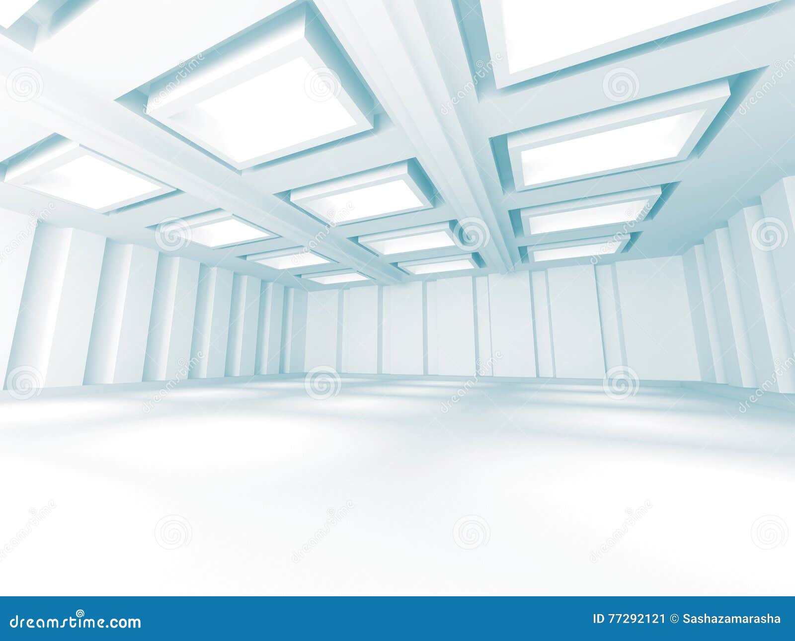 Abstract White Building Construction Background Stock Illustration ...