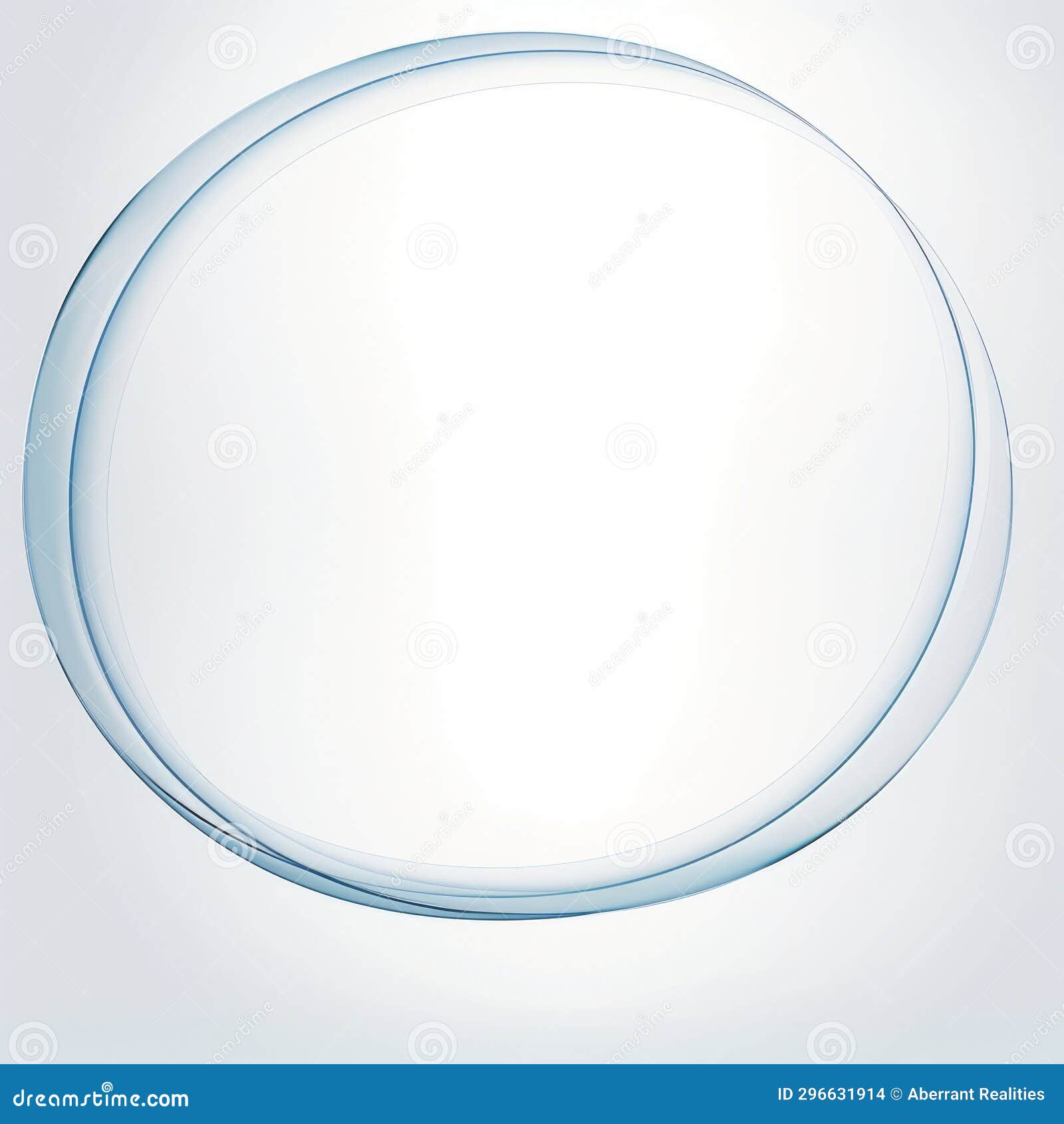 An Abstract White Circle on a Gray Background Stock Illustration ...