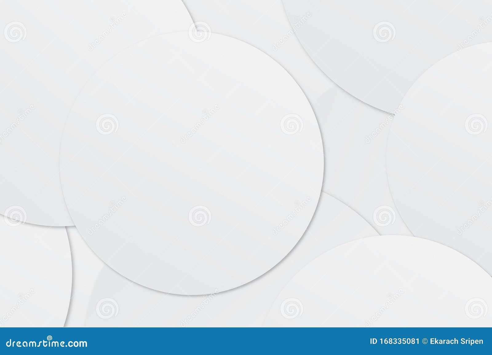Abstract White Circle Paper Background Stock Illustration ...