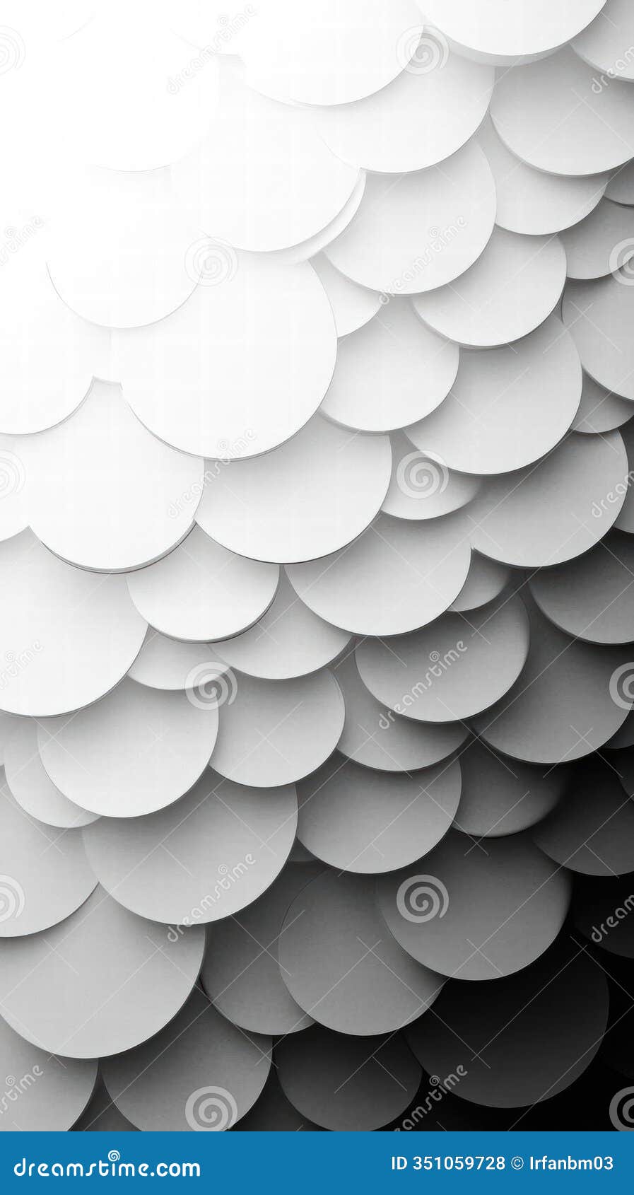 Abstract White Circle Pattern Texture - Minimalist Design Element Stock ...