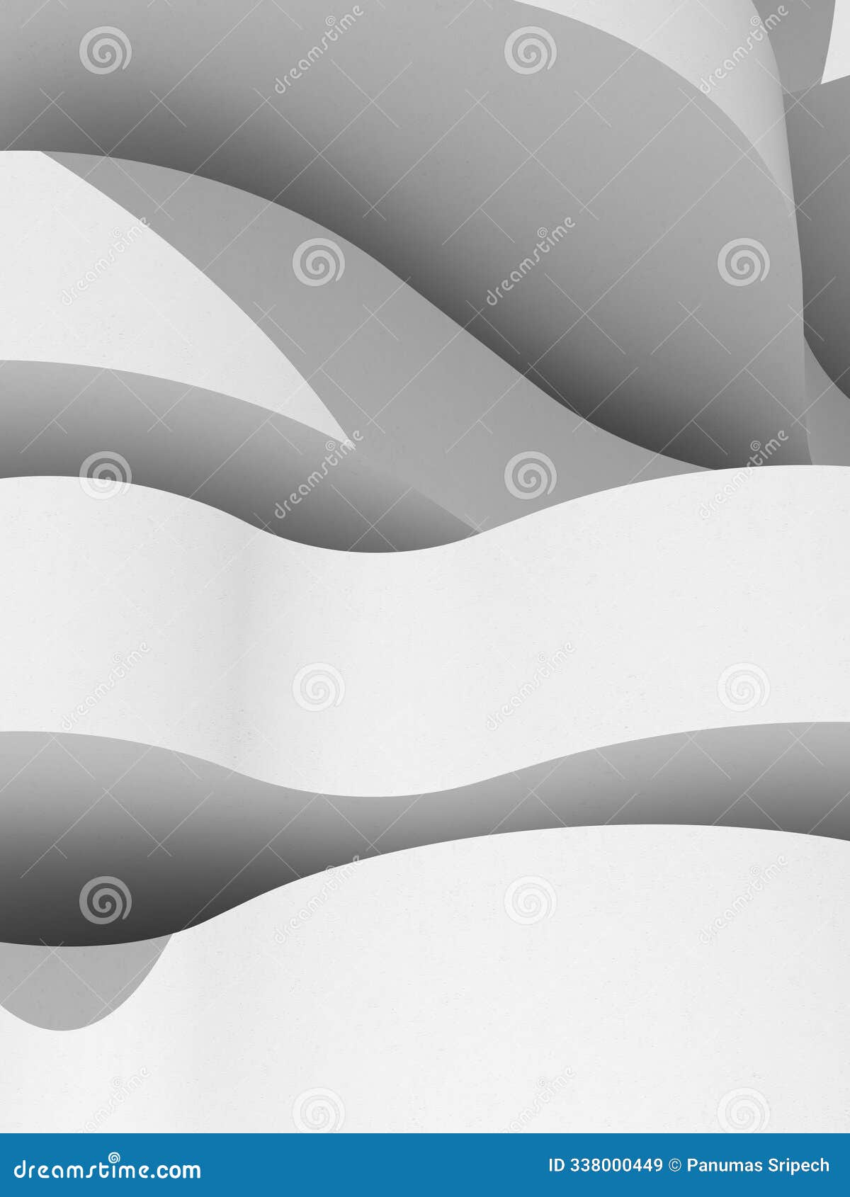 Abstract White Circular Architecture, Concave And Convex, Curve ...