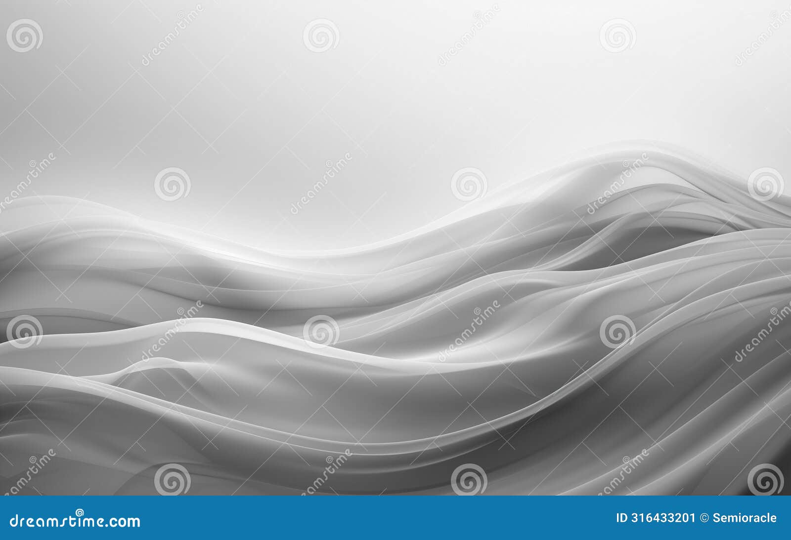 Abstract White Cloth Texture Background, Wave of Fabric for Design with ...