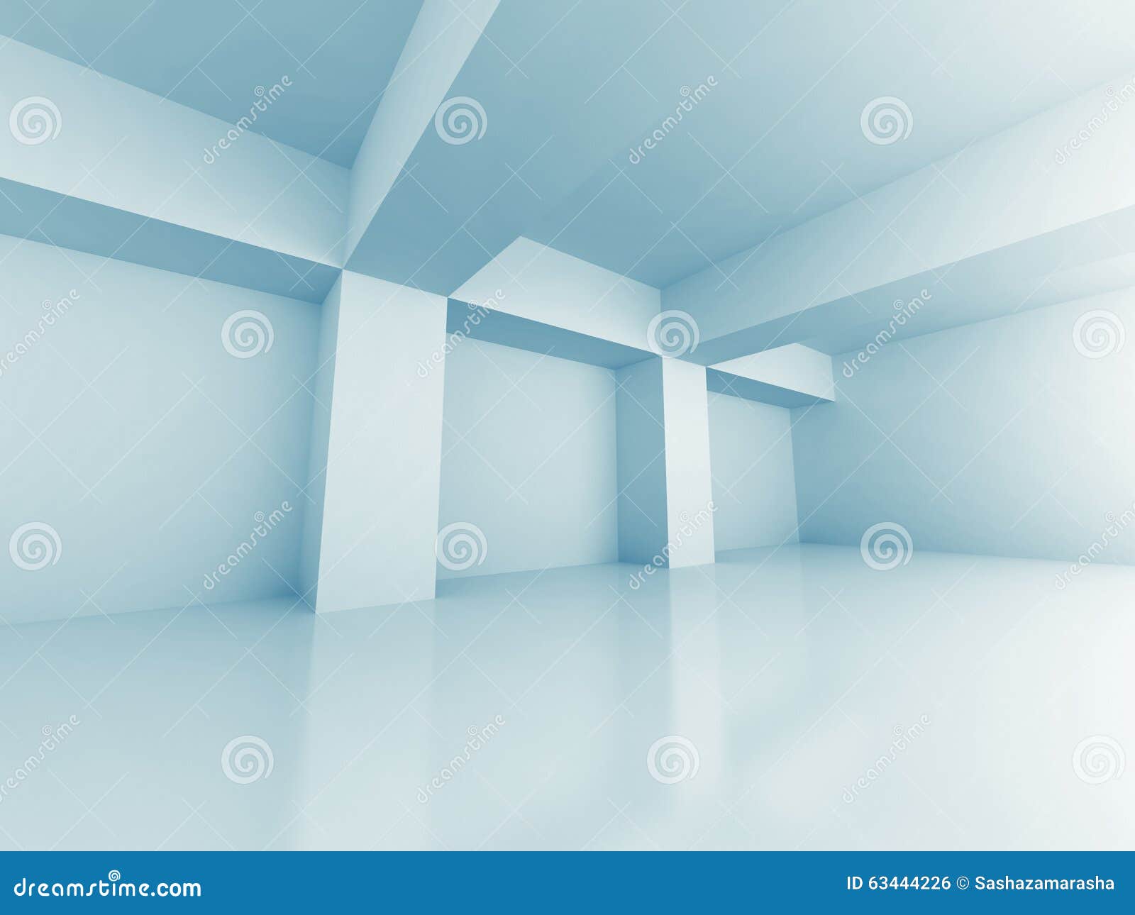 Abstract White Column Design Architecture Background Stock Illustration ...