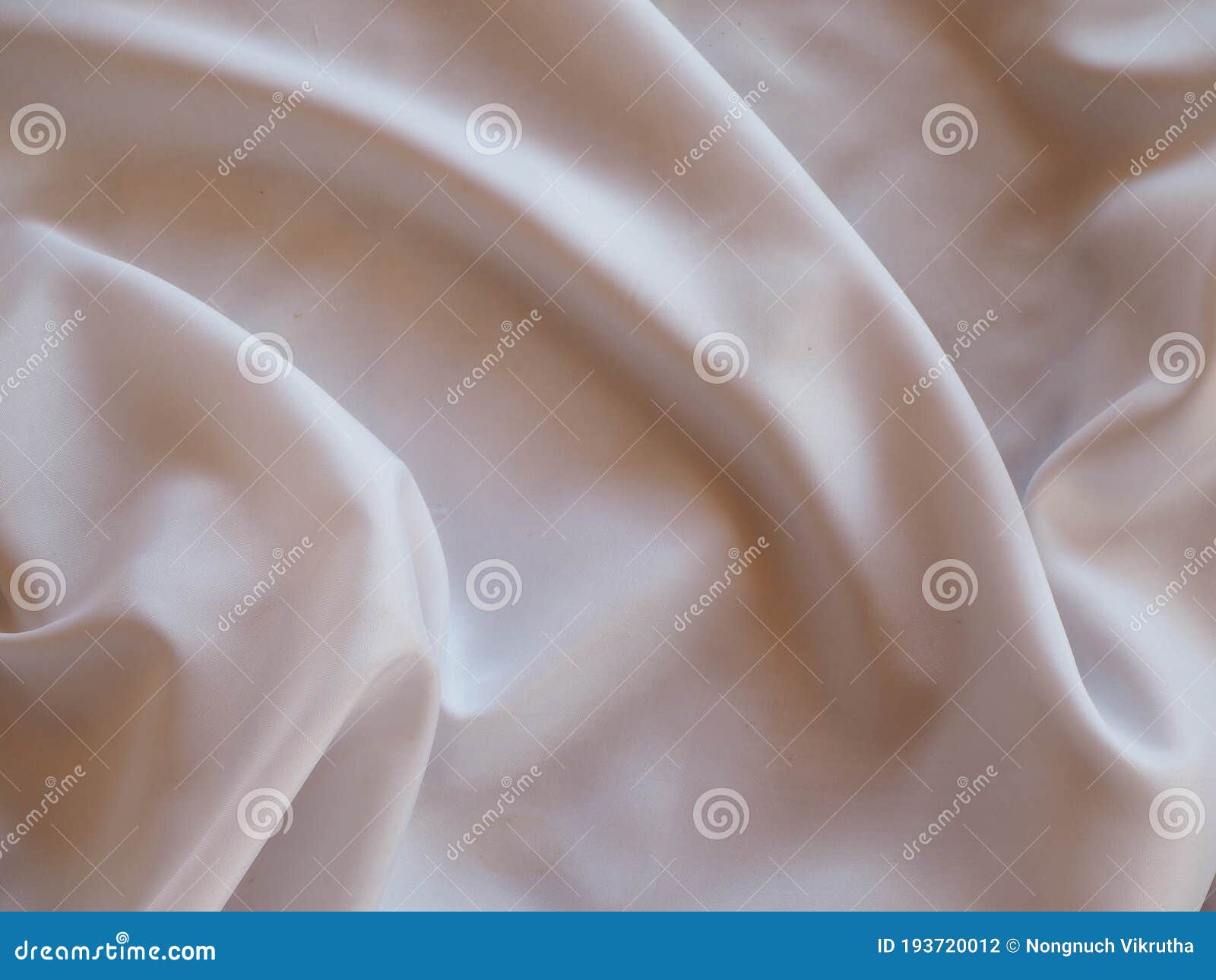 Abstract White and Cream Waves from Cloth, Texture Used for Background ...