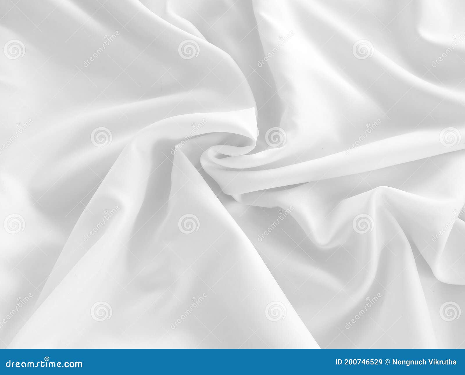 Abstract White and Cream Waves from Cloth, Texture Used for Background ...