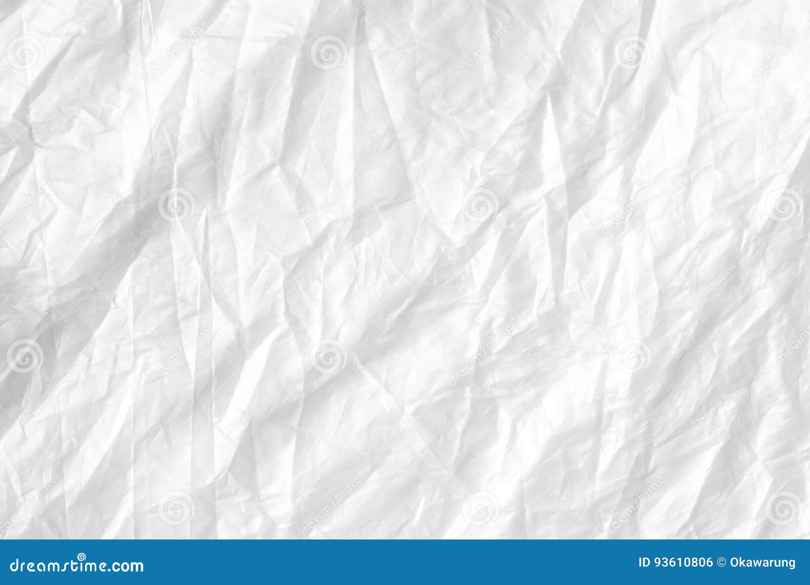 Abstract White Creased Paper Background Texture. Stock Photo - Image of ...