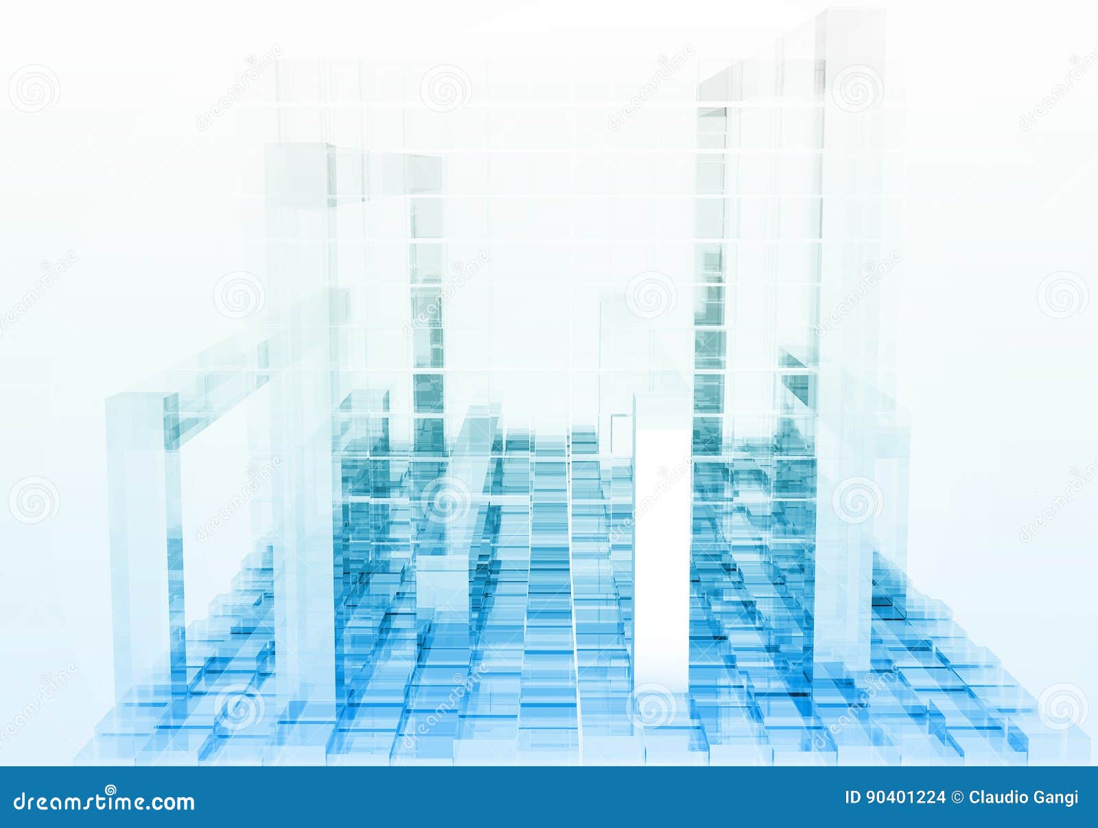 Abstract White Cubic Background - 3D Rendering Stock Illustration ... Abstract White Cubic Background - 3D Rendering Stock Illustration ...