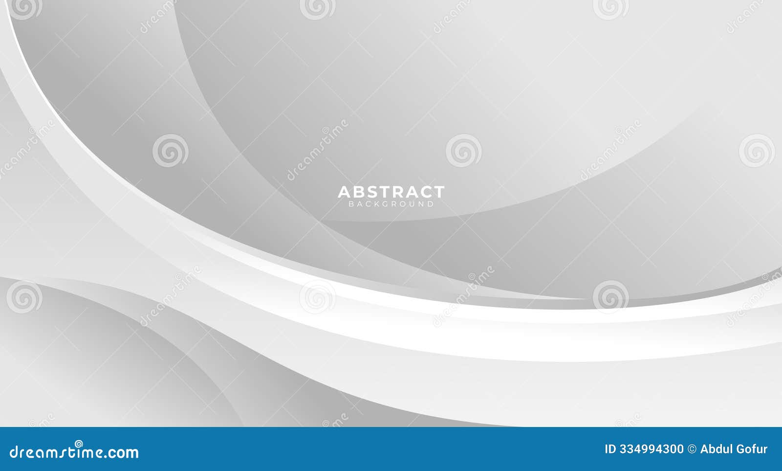 Abstract White Curve Background Stock Illustration - Illustration of ...
