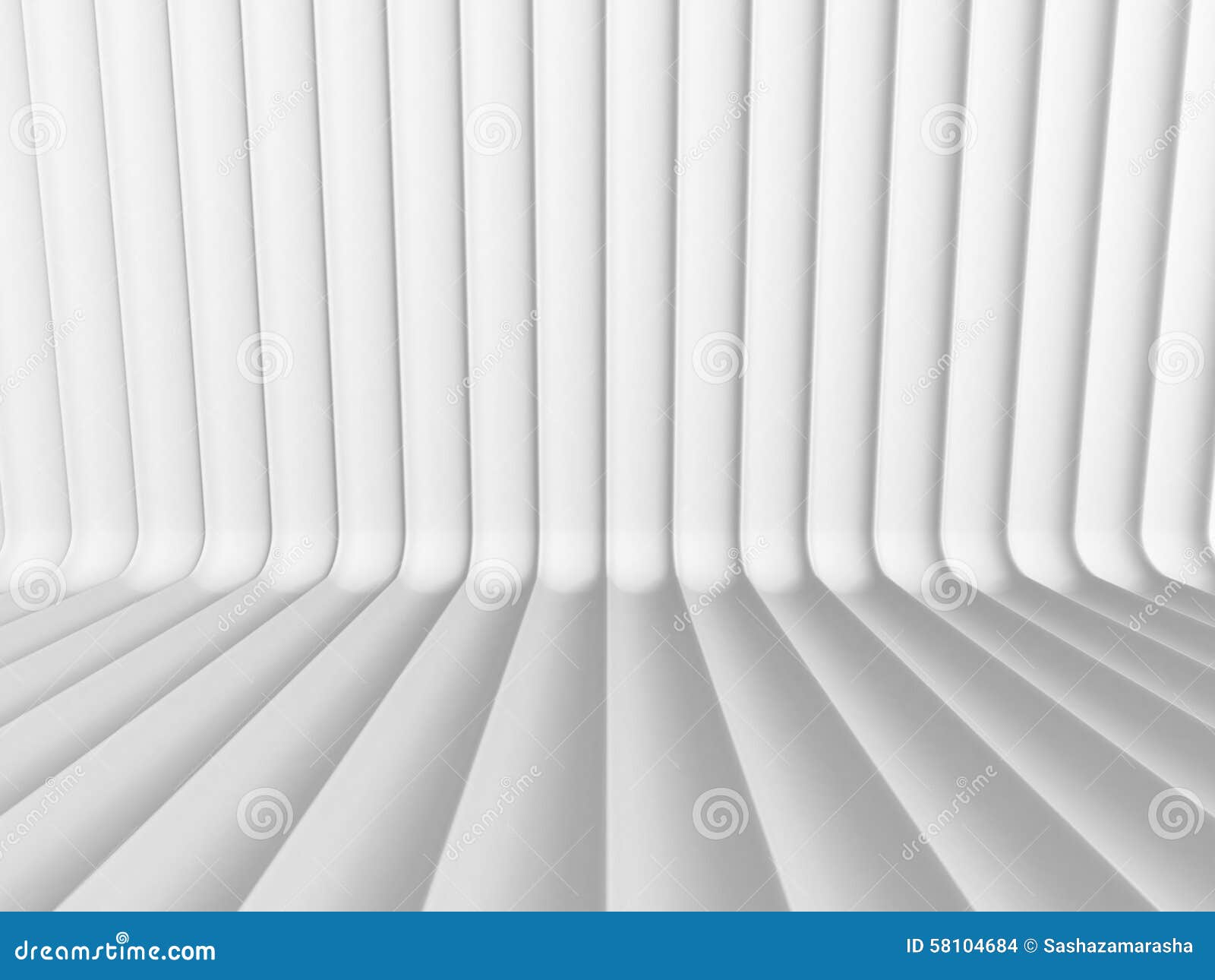 Abstract White Curve Lines 3d Background Stock Photo - Image of concept ...