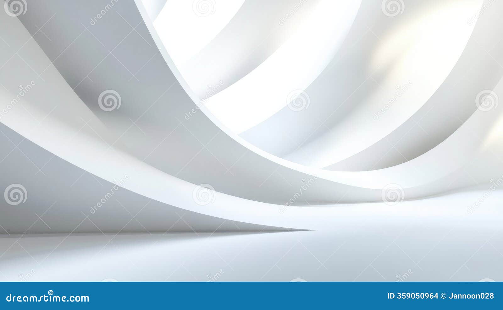 Abstract White Curves Background Minimalist Elegant Structure ...