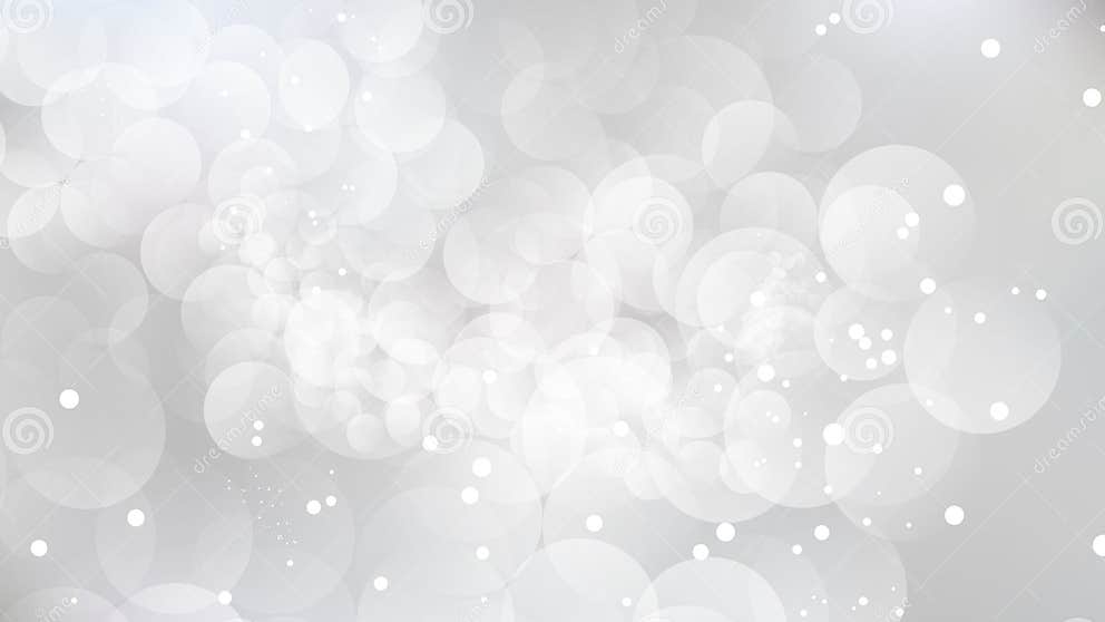 Abstract White Defocused Lights Background Design Stock Vector ...