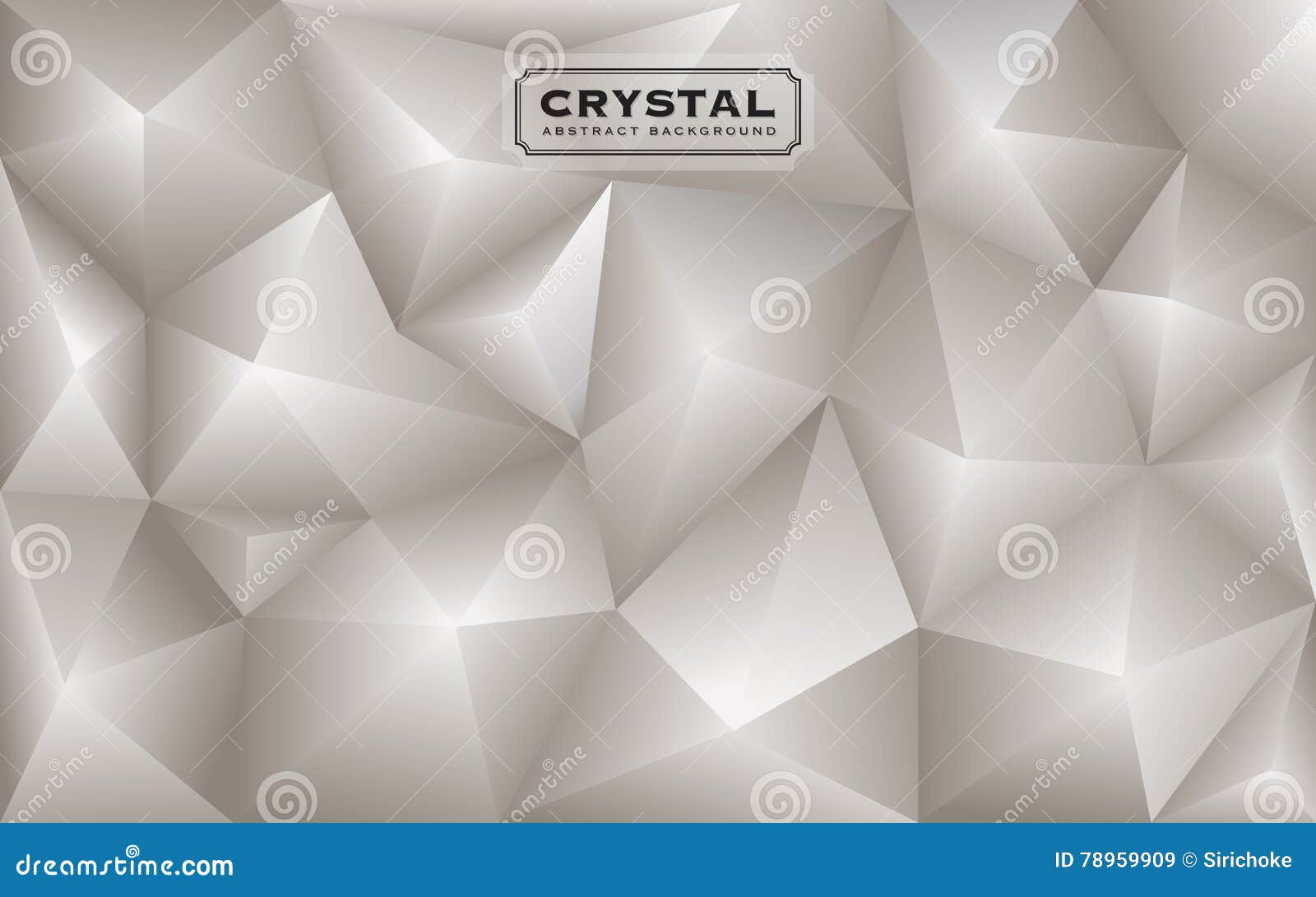 Abstract White Diamond Polygon Background Stock Vector - Illustration ...