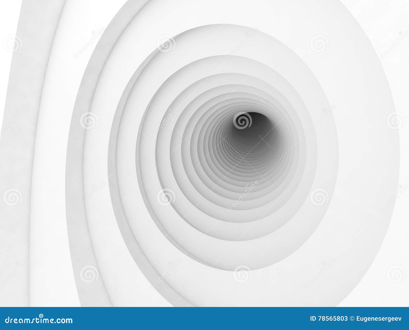 Abstract White Digital Background, Vortex Stock Illustration ...