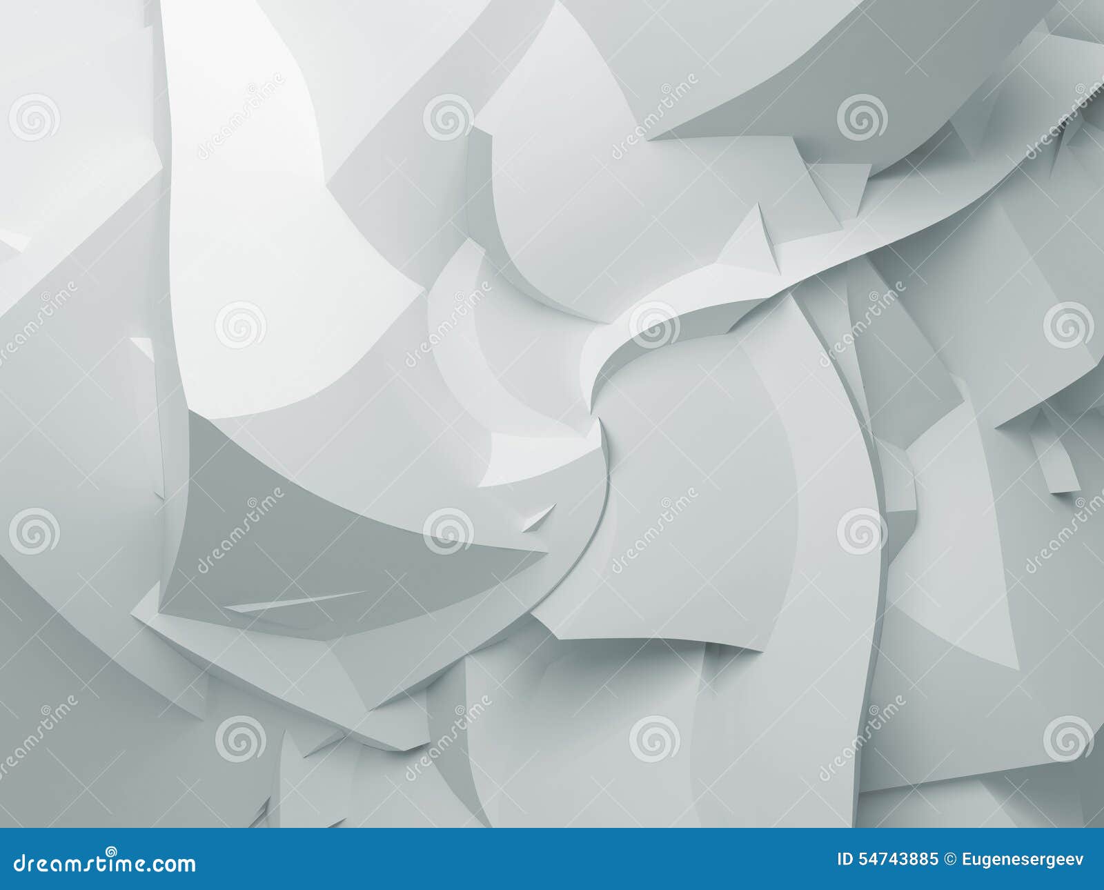 Abstract White Digital 3d Chaotic Polygonal Surface Stock Illustration ... Abstract White Digital 3d Chaotic Polygonal Surface Stock Illustration ...