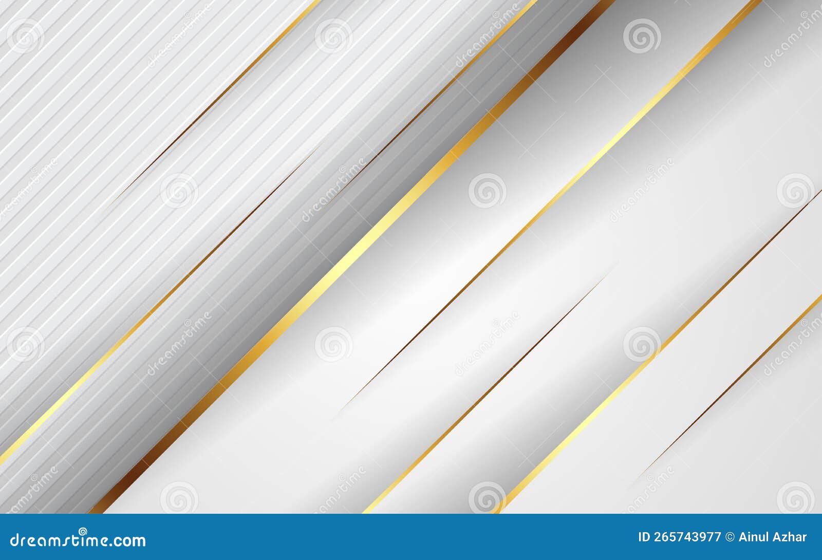 Abstract White Dimension Texture with Golden Line Shadow Background ...