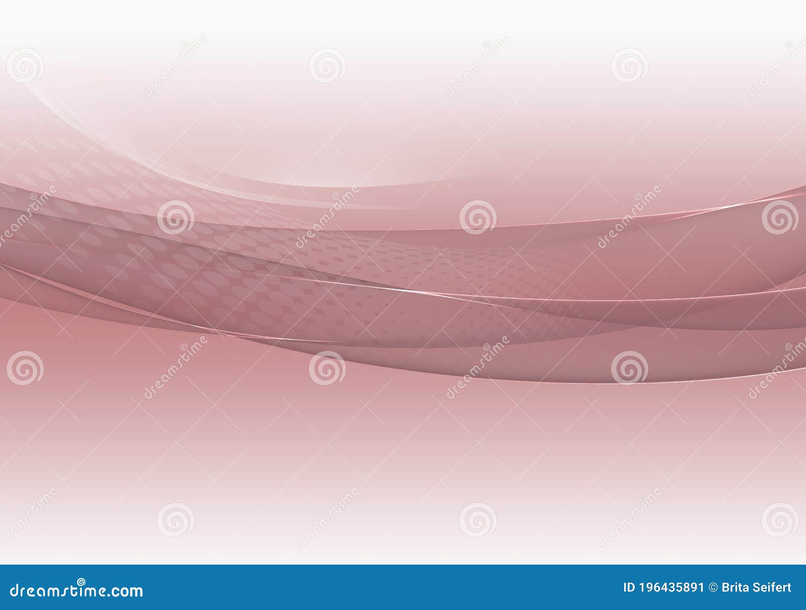 Abstract White and Dusty Rose Background Waves. Bright Abstract ...