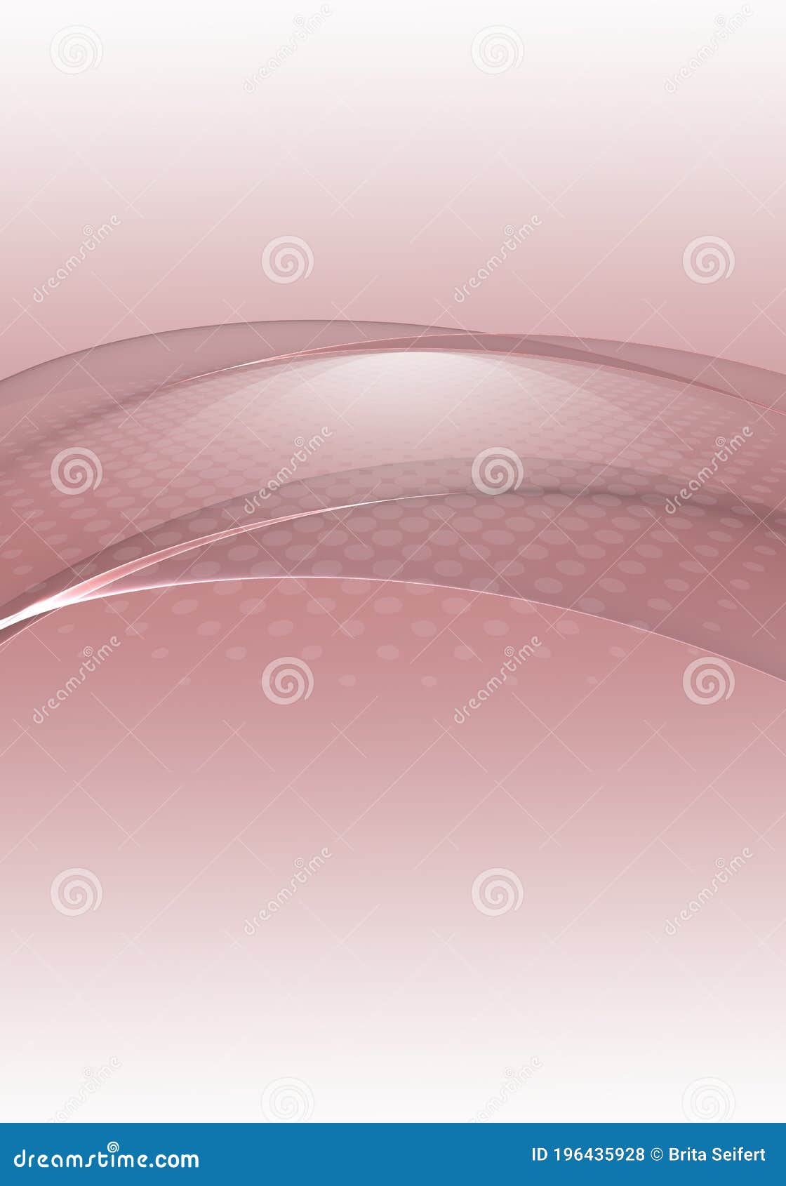 Abstract White and Dusty Rose Background Waves. Bright Abstract ...