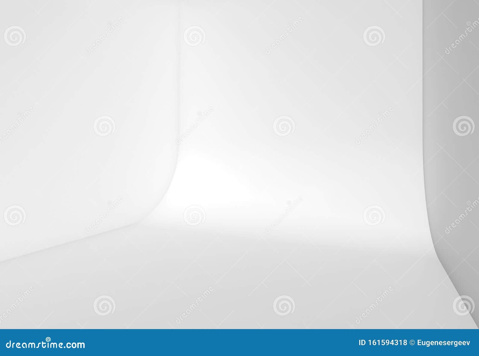 Abstract White Empty Studio Interior Background Stock Illustration ...