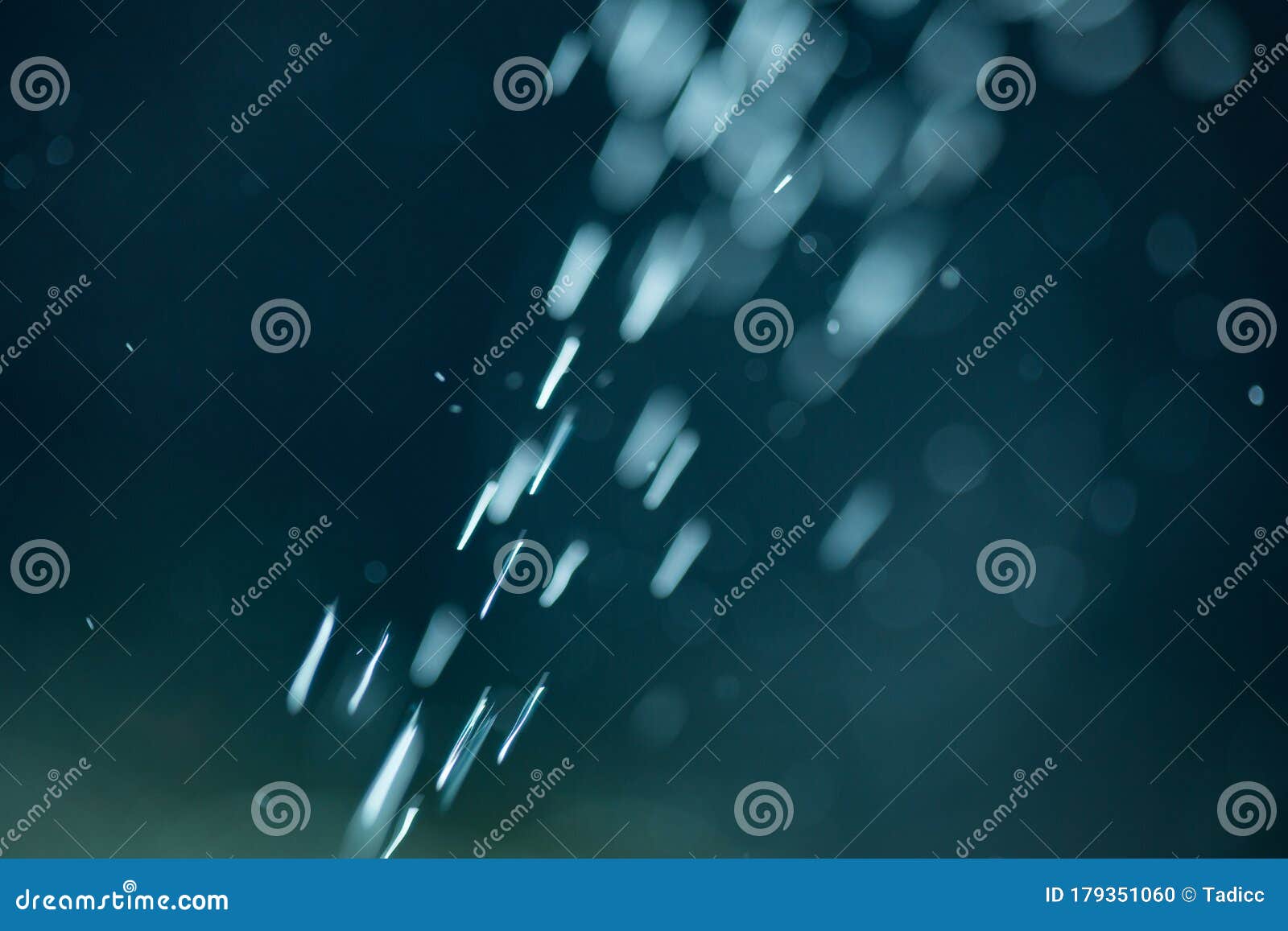 Abstract White Flakes on Blue Night Background Stock Photo - Image of ...