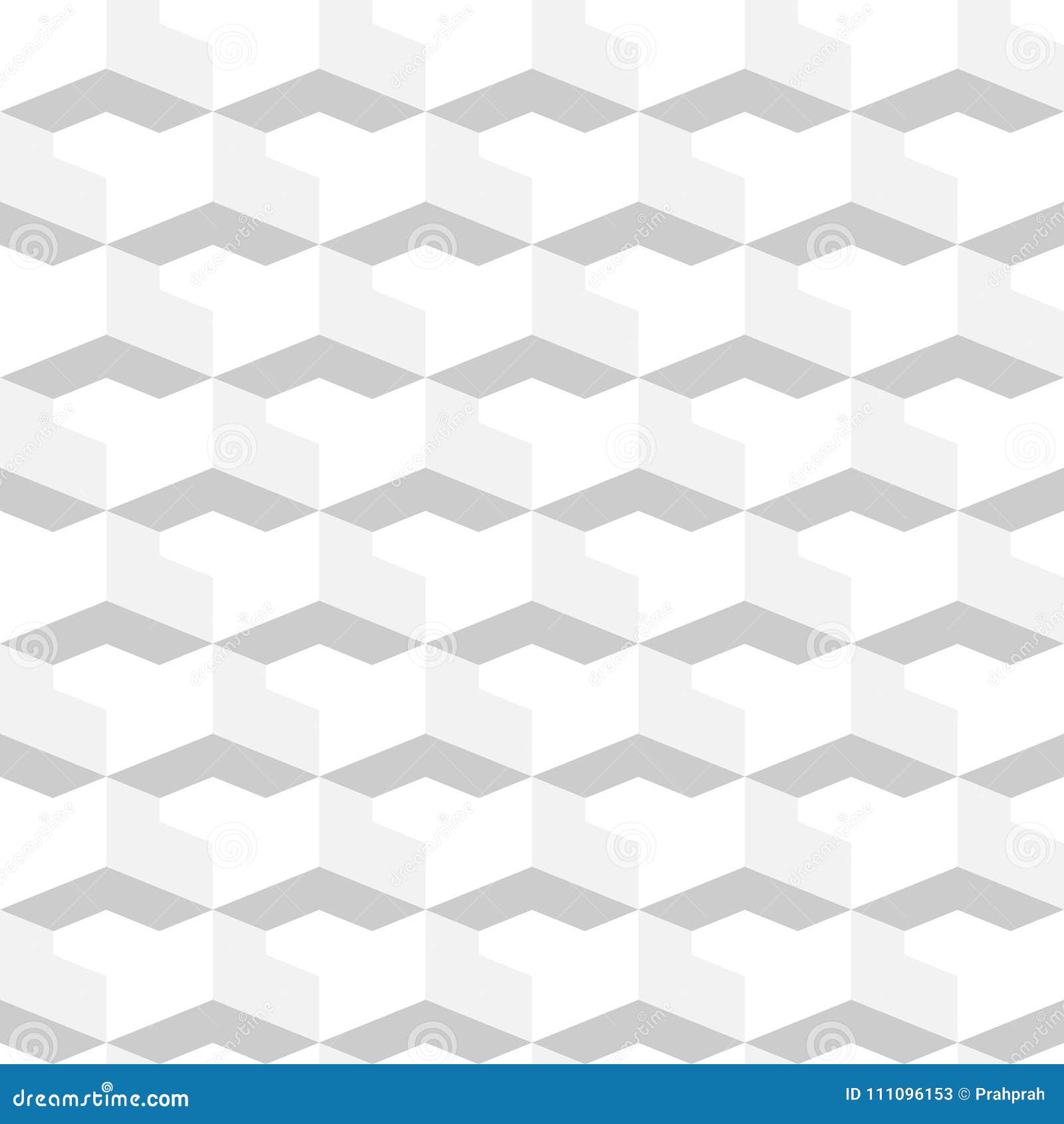 Abstract White Geometric Seamless Pattern Stock Illustration ...