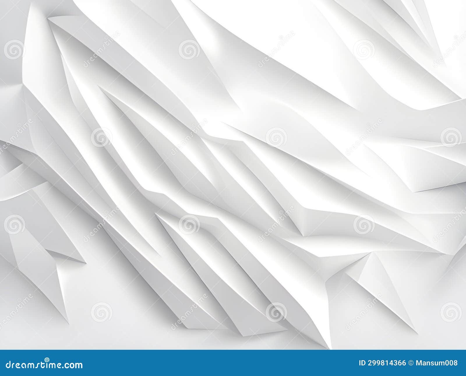 Abstract White Geometric Shapes Background Stock Illustration ...