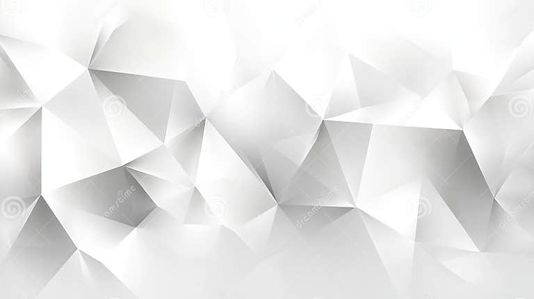 Abstract White Geometric Texture Background Design Stock Illustration ...