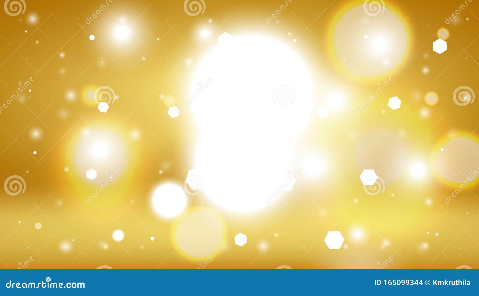 Abstract White and Gold Lights Background Image Stock Vector ...