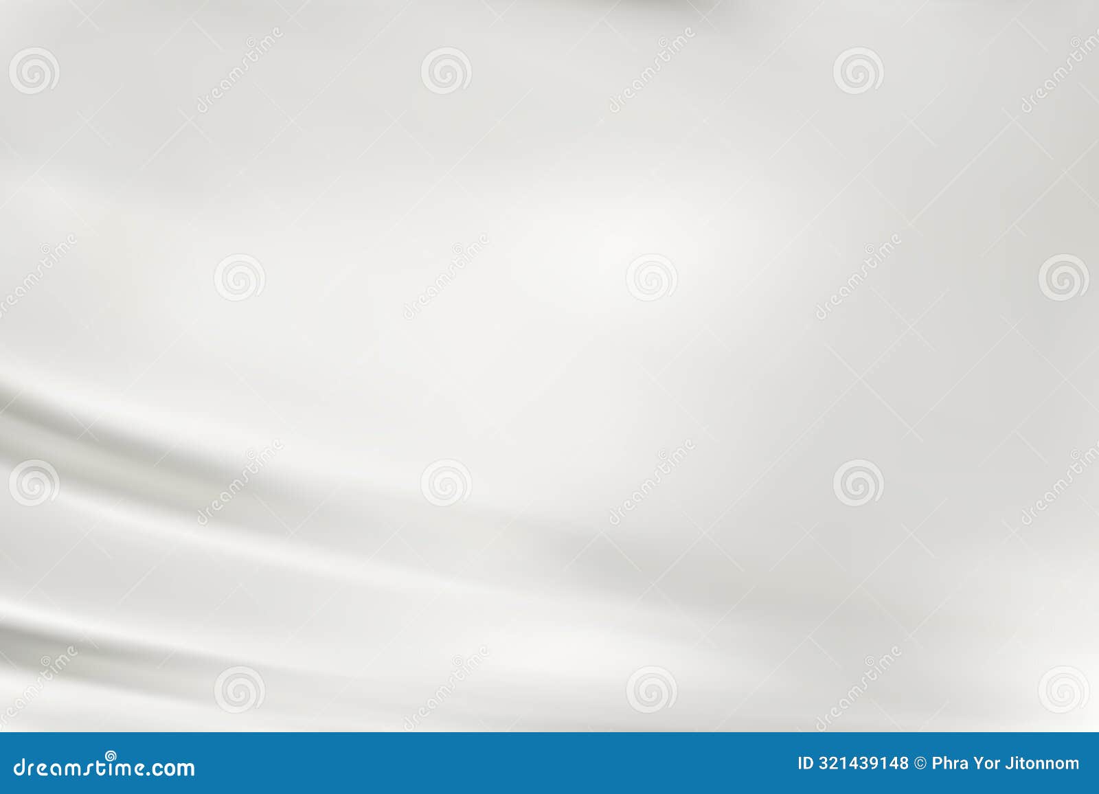 Abstract White Gradient Background. Minimalistic Subtle Wavy Silver ...