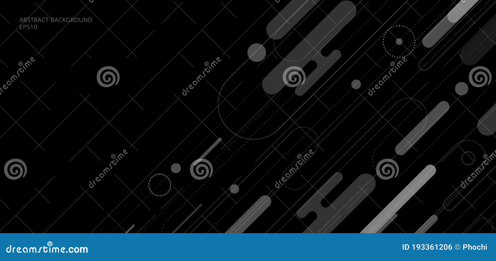 Abstract White and Gray Diagonal Rounded Border Lines and Geometric ...