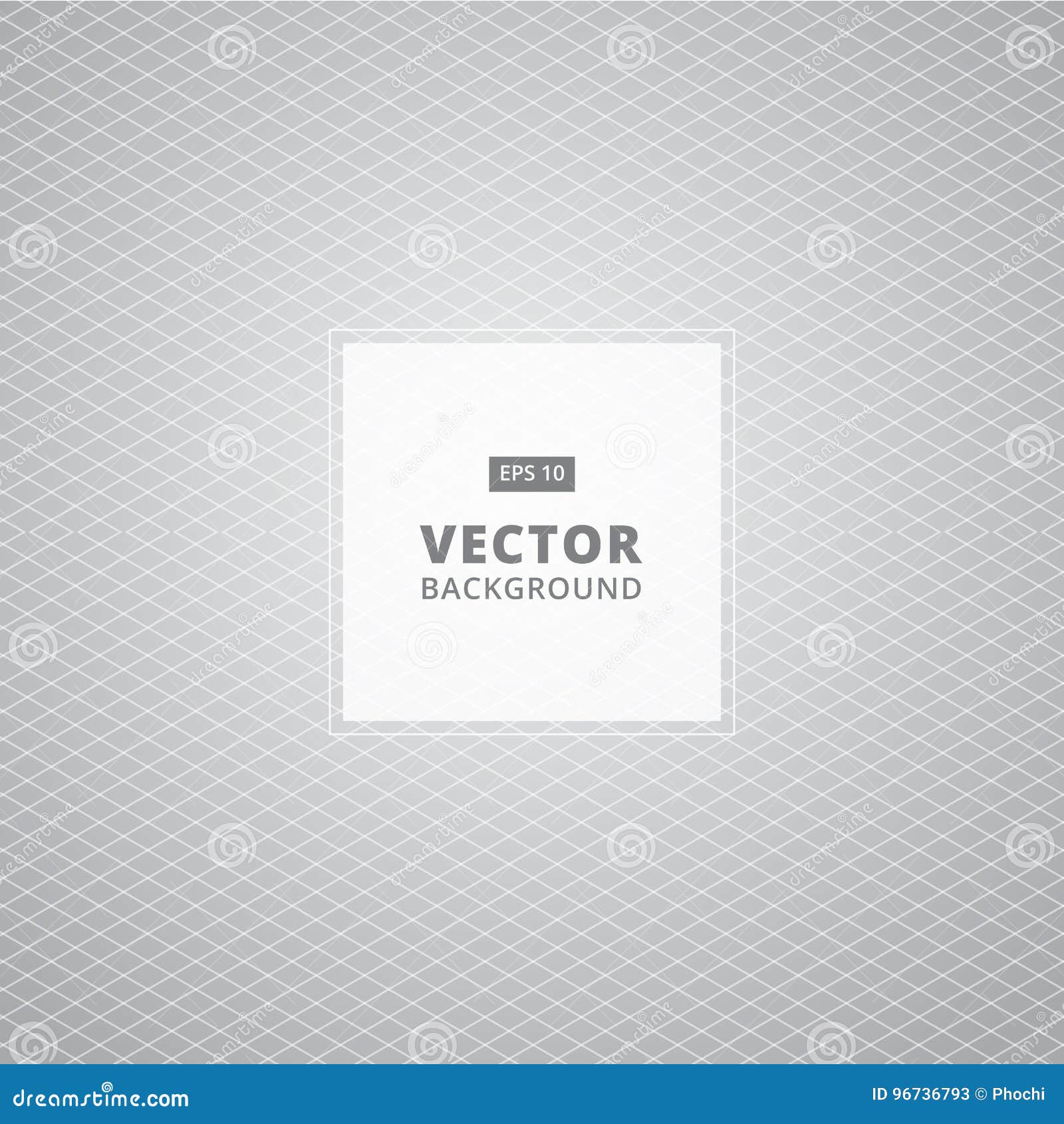 Abstract White and Gray Grid Pattern Background. Vector Stock Vector ...
