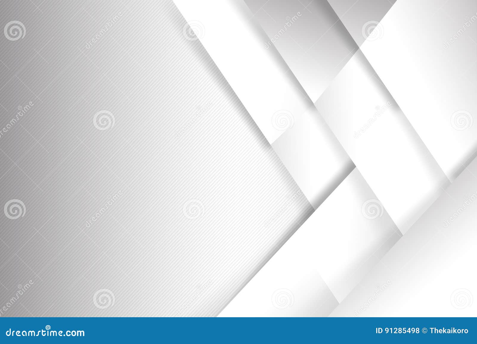 Abstract White and Grey Background Basic Geometry Overlaps Stock ...