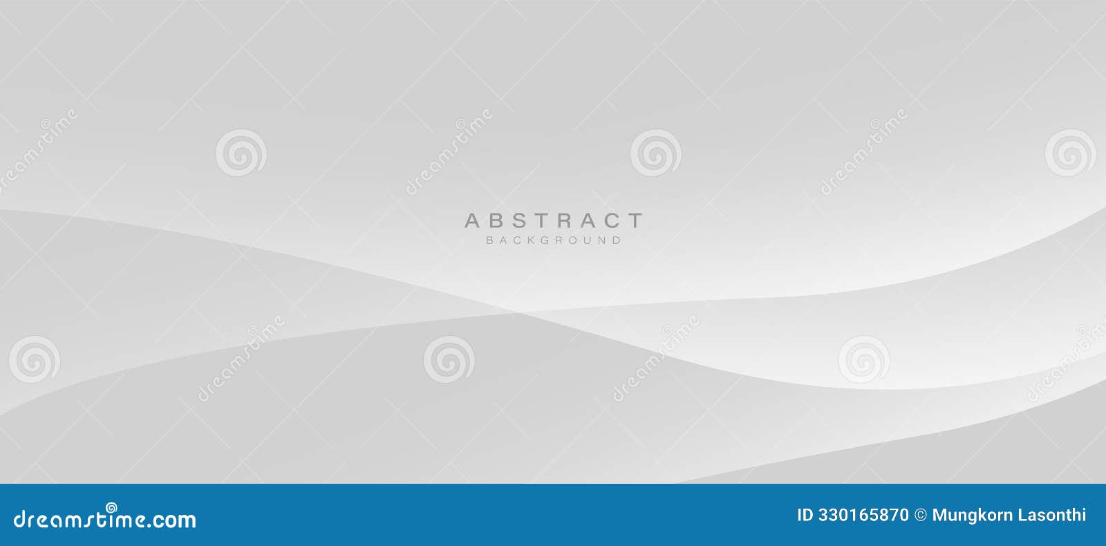 Abstract White and Grey Background with White Wavy. Minimal Clean ...