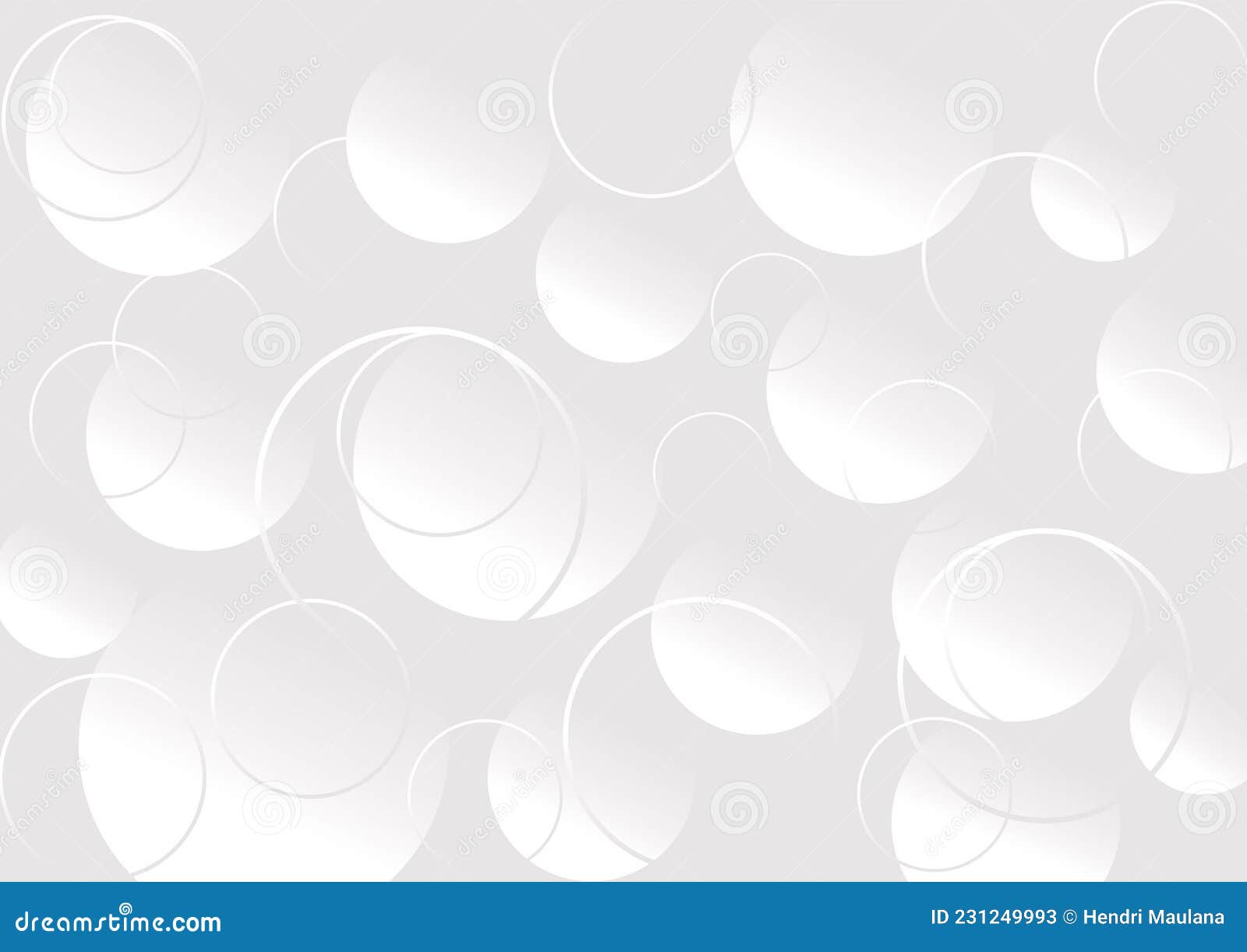 Abstract White and Grey Circle Background Texture Stock Vector ...