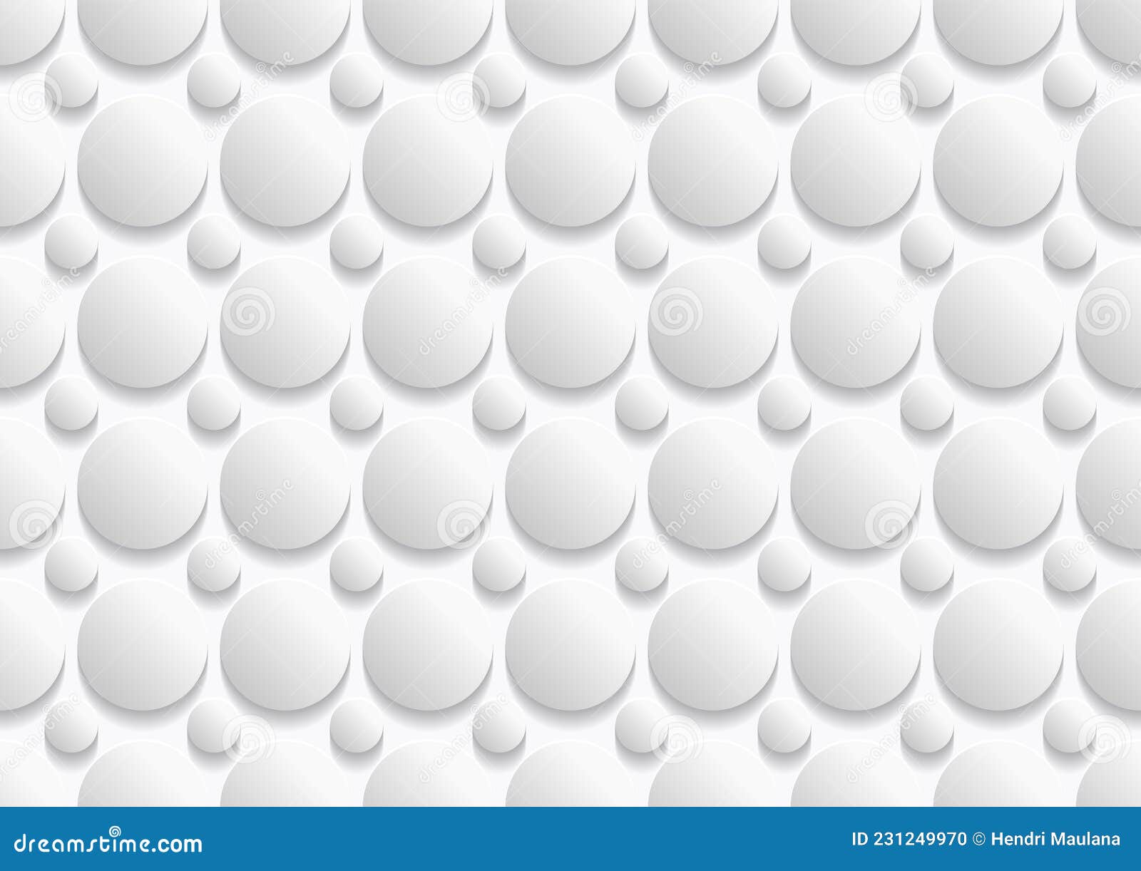 Abstract White and Grey Circle Background Texture Stock Vector ...