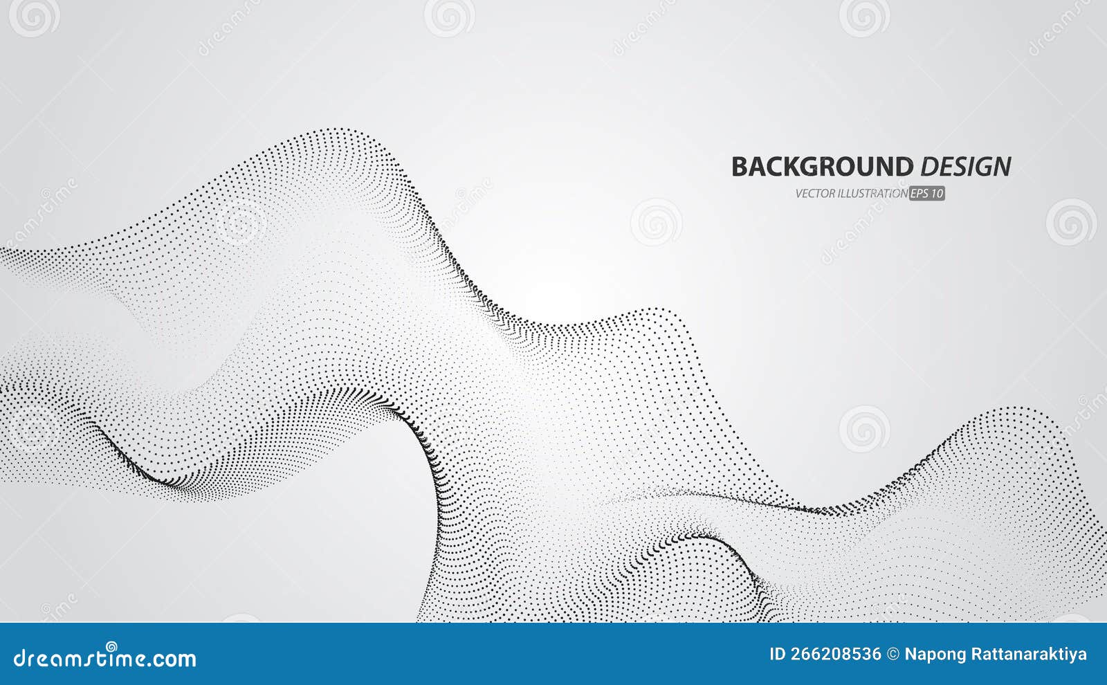 Abstract White and Grey Gradient Color Background. with Flowing ...
