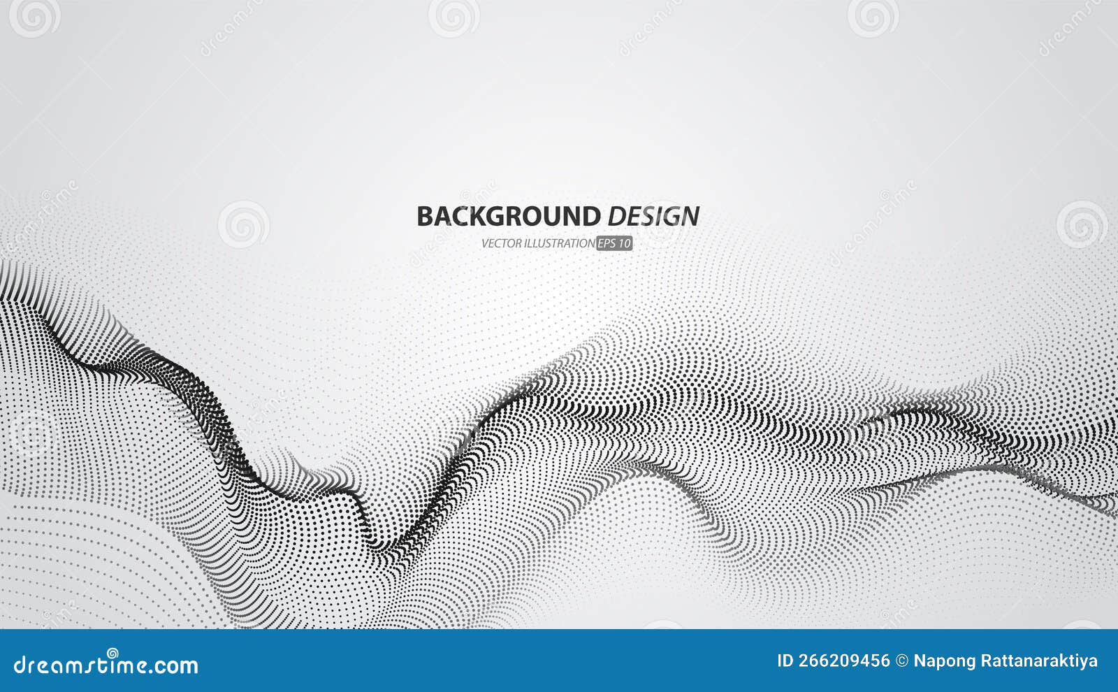 Abstract White and Grey Gradient Color Background. with Flowing ...