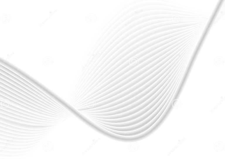 Abstract White Grey Smooth Linear Waves Minimal Elegant Background ...