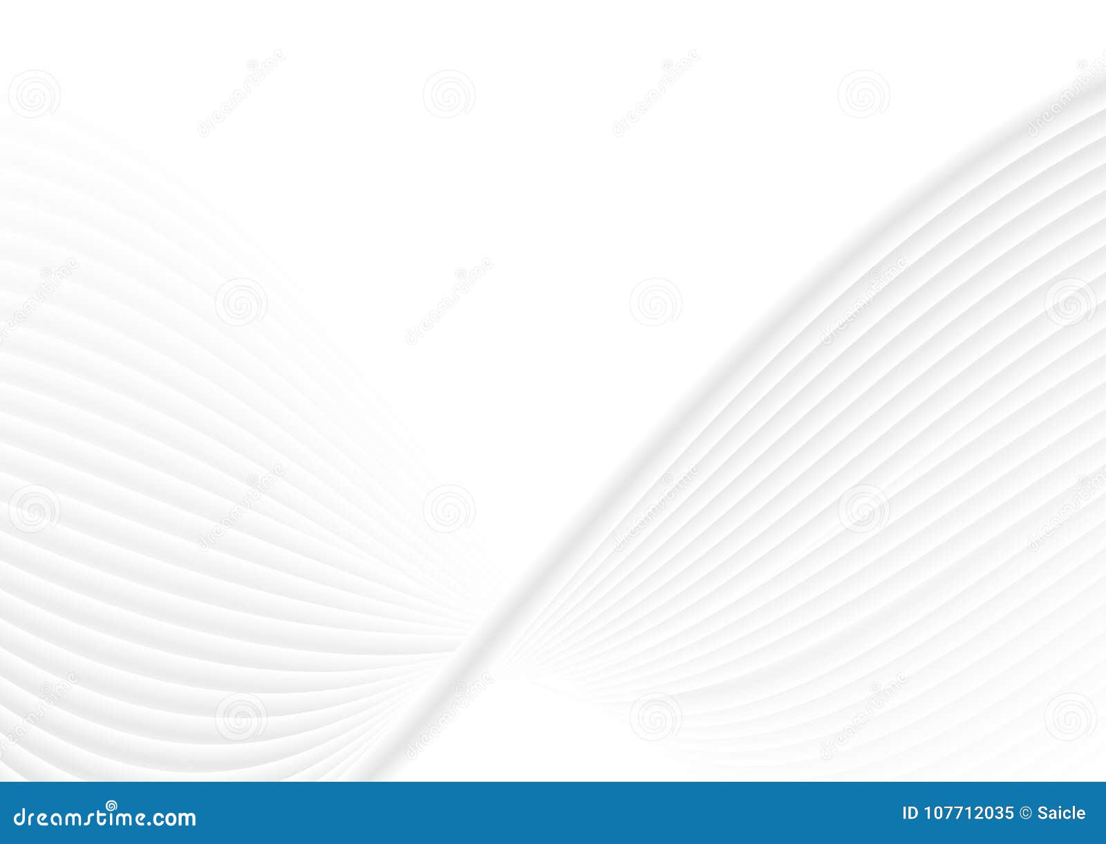 Abstract White Grey Waves and Lines Pattern Stock Vector - Illustration ...